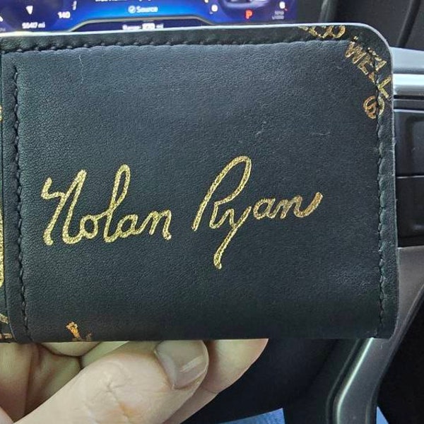 MLB Leather Baseball Glove Wallet / Card Holder - Etsy