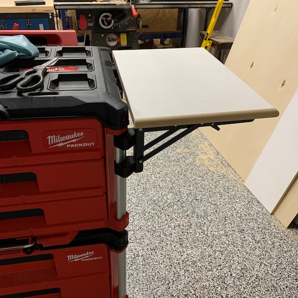 Folding Table Kit for Milwaukee Packout Toolbox - Etsy