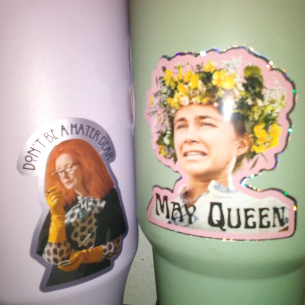 Good for Her Stickers, Horror Movie Stickers, Feminist Sticker, Mirror ...