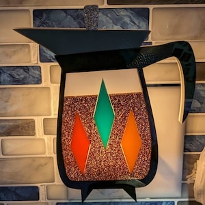 3D Mid Century Modern starlite Welcome Sign Address Sign House Numbers ...