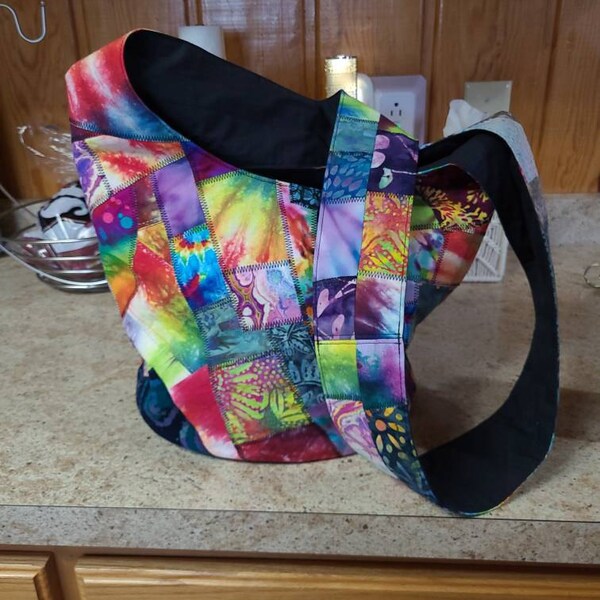 Patchwork Hobo Bag Crossbody Bag Floral Boho Bag Cotton Hippie Purse ...