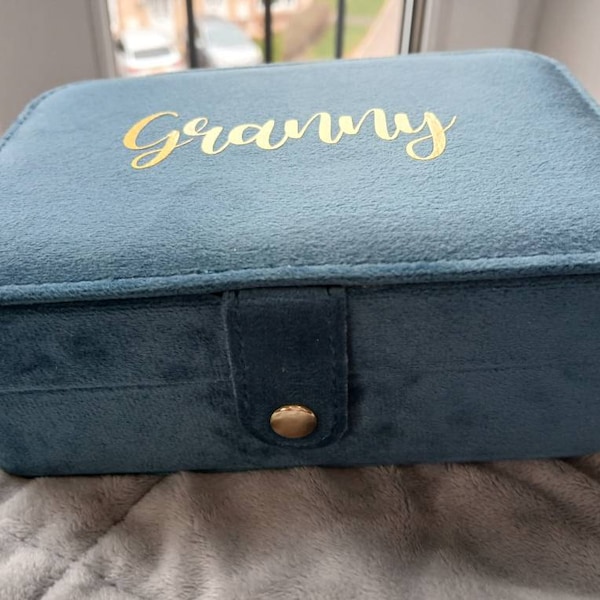 Thin Ring Box, Rotating Engagement Ring Box, Personalized Ring Box ...