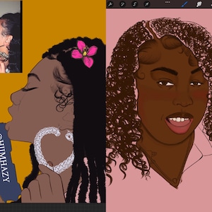 Procreate Braids Twists Locs Brush Realistic Braid Brush | Etsy