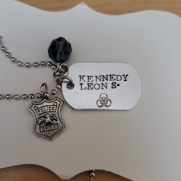 RE Character Dog Tag Necklaces - Etsy