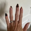 CASSIE Press on Nails Diamonds & Pearls Set of 10 Luxury - Etsy