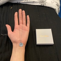 Poppy Disc Necklace - Etsy