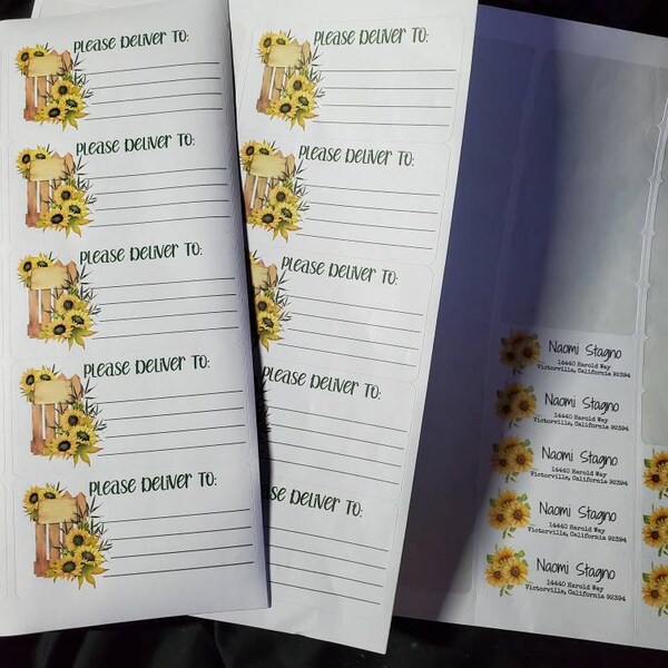 Bird 5 PDT Please Deliver to Labels - Etsy