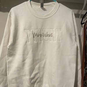 Future Mrs Sweatshirt-mrs Sweatshirt-bride Sweatshirt-embroidered ...