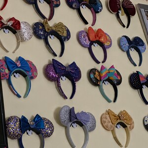 Decorated Mickey Ear Wall Displays 5 or 10 Packs - Etsy