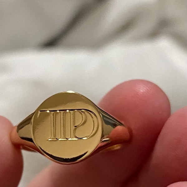 Custom Signet Ring for Men Women,personalized Actual Drawing Logo Name ...