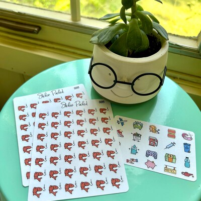 Eye Examination Planner Sticker Eye Examination Icon Sticker - Etsy