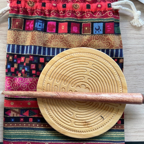 CLASSICAL ACRYLIC 6" Labyrinth, Calming, Problem Solving, Meditational ...