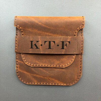 Leather Slate Turkey Call Case Personalized Engraved Turkey Call Holder ...