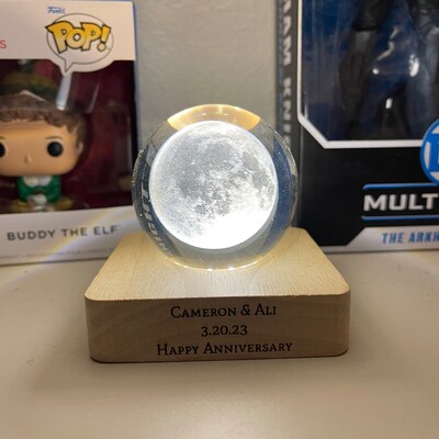 Custom Galaxy Night Light, Personalized Planet Night Lamp, Milky Way ...