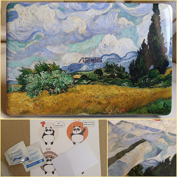 Van Gogh Laptop Skin Sticker Art Notebook Vinyl Decal Dell Hp Lenovo ...