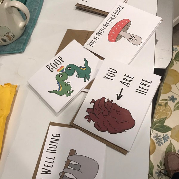 Taco Bout A Great Dad Pun Card / Handmade Greeting Cards / Play on ...