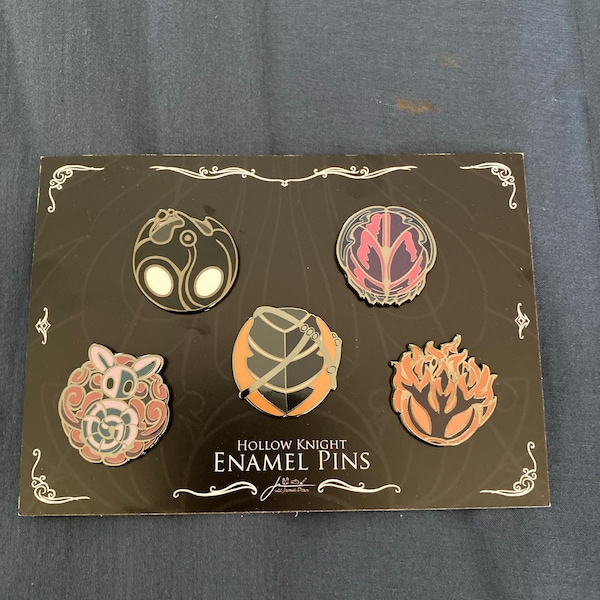 Hollow Knight Enamel Pins Bundle (choice of 5/10/20/30) - Etsy
