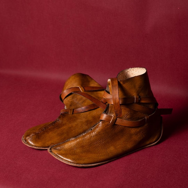 Viking Leather Ankle Turn Shoe Digital Pattern + Video Size EU36 to ...