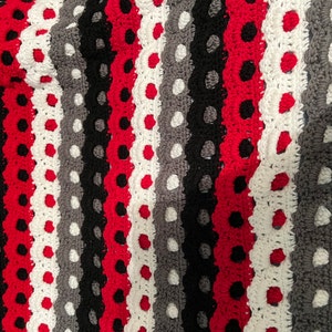 Crochet Pattern: Blanket Peaked Shell Ripple Afghan Includes - Etsy