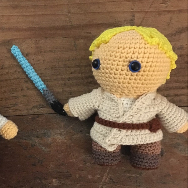 PATTERN LUKE SKYWALKER Star Wars - Tribute (crochet Pattern in English ...