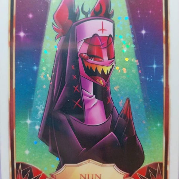 Hazbin Hotel Fan Card "roo" - Etsy