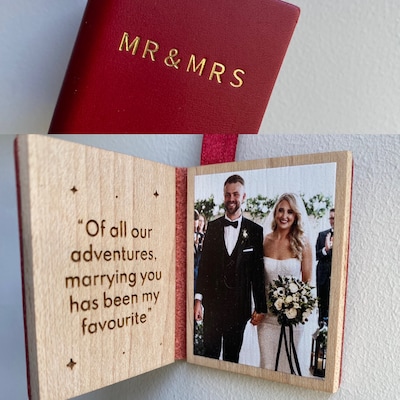 Personalised Photo Bookmark With Message Father's Day - Etsy