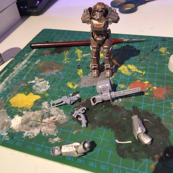 Power Armor T60 Fallout Action Figure - Etsy