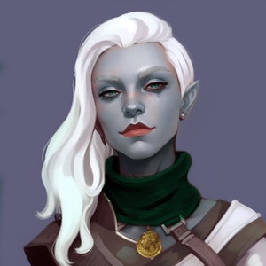 Custom Sci-fi Character Portrait, Sci-fi Character Commission ...