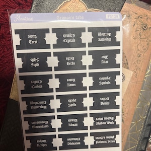 Clean Altar Stickers Functional Planner Stickers for Witches - Etsy