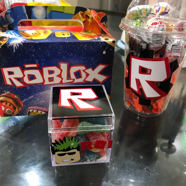 Gamer Boy Character Party Favor Candy Container 2"x2" (set of 5) - Etsy