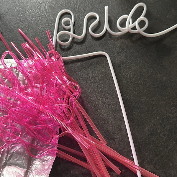 Bride Straw | Bachelorette Party Decorations | Bachelorette Party ...