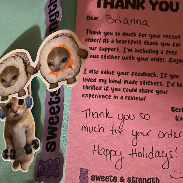 Sad Hamster I'm Just A Gym Girl Sticker, Sad Hammy Sticker for Water ...