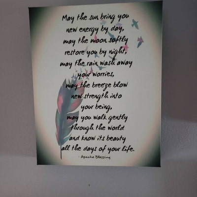 Lakota Prayer, Native American Decor, Native American Prayer, Lakota ...