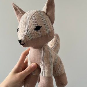 Plush Sewing Pattern PDF Furry Anthro Standing Plushie DIY - Etsy