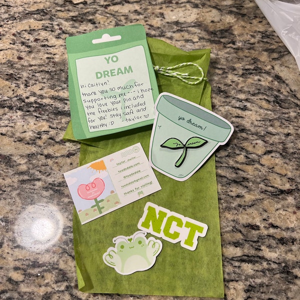 NCT Dream "yo Dream!" Sprout Enamel Pin - Etsy