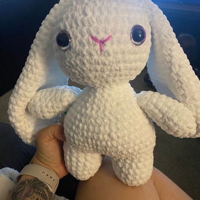 DIGITAL PATTERN: Chonky Bunny Crochet Plushie - Etsy