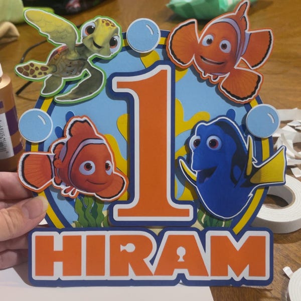 Nemo Digital Paper Dory Finding Nemo PNG Clipart Digital Download ...