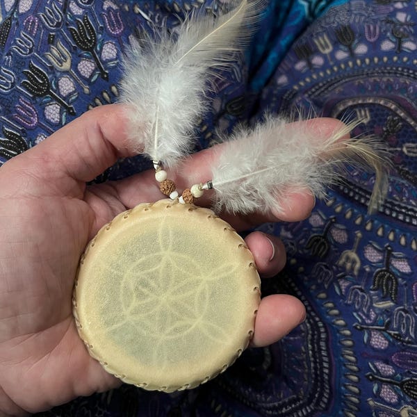 Yogi Feather .:. Painted Feather//turkey Feather//for Smudging//prayer ...