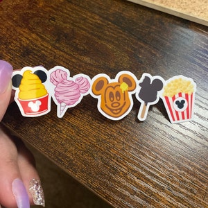 Disney Snack Stickers - Etsy