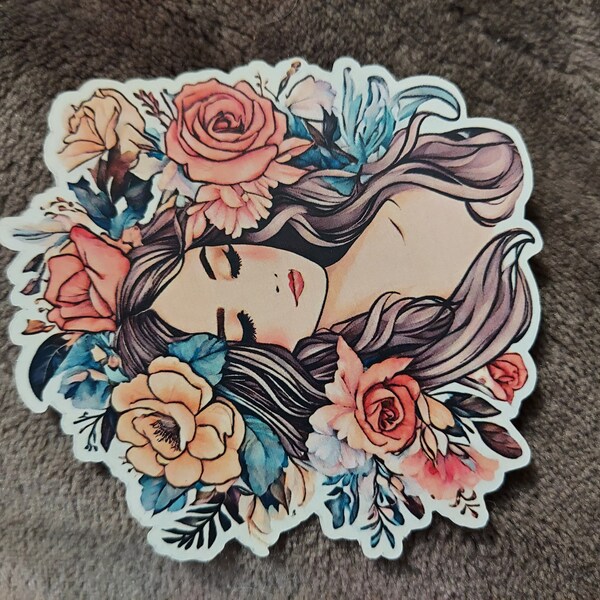 Cosmetology Beauty Sticker, Sticker for Hair Stylist, Make up Artist ...