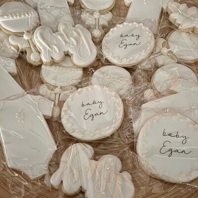 Neutral Baby Shower Cookies 3 Dozen - Etsy