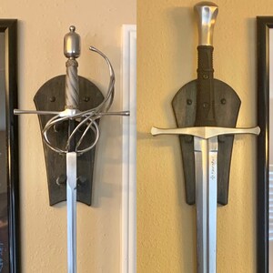 Rapier Specific Vertical Sword Display - Etsy