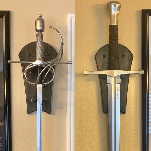Vertical Sword Wall Display - Etsy
