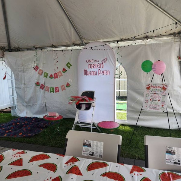 One in a Melon Birthday Decal | One in a Melon Birthday Decorations ...