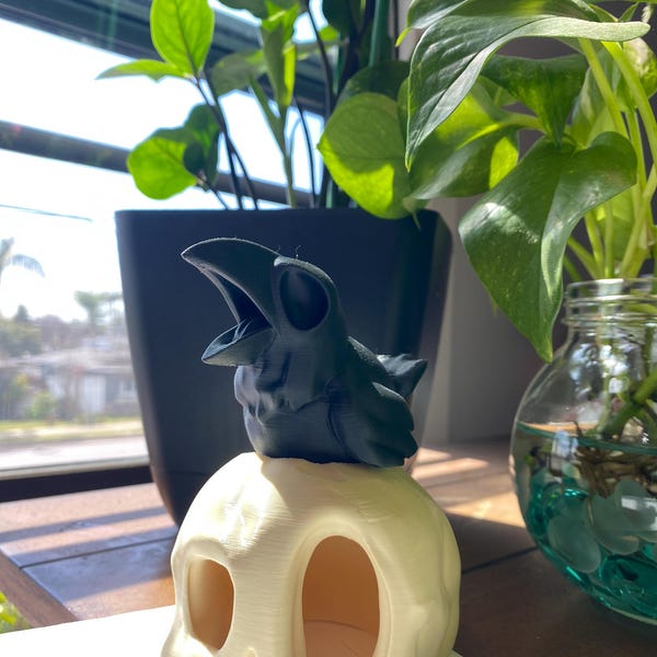 3D Printed Skeleton Bone Bag - Gothic - Halloween Bone Purse Spooky ...