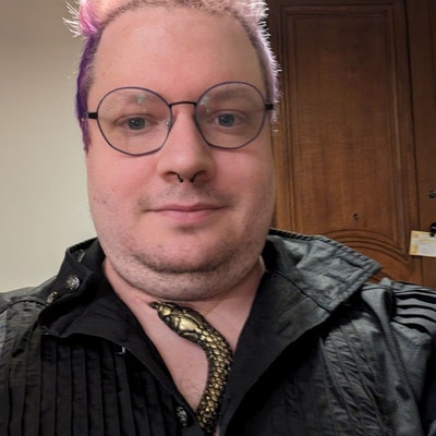 Unique snake in the Glass Statement Necklace. Inspired by the Venomous ...