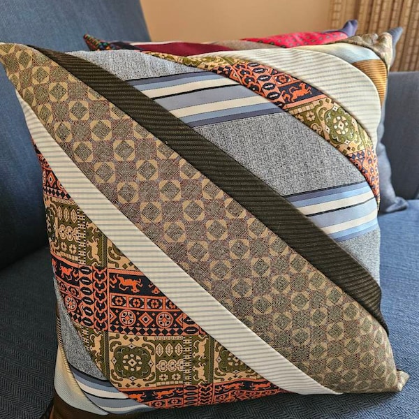 Custom Necktie Pillow, Memory Pillow, Handwriting Gift Ideas, Custom ...