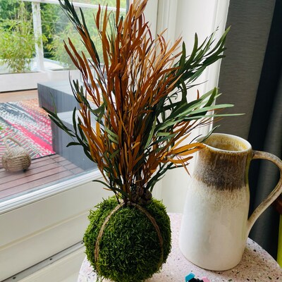 Mini Moss Wall Art in Miniature Embroidery Hoop Long Lasting - Etsy