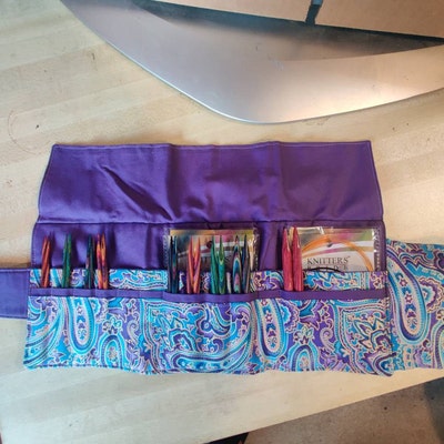 Interchangeable Needle Case Knitting Clutch Wallet for Interchangeable ...