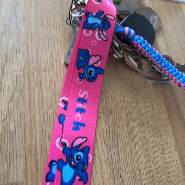 Stitch Lanyard Lilo and Stitch Neck Strap ID Work Pass Student Card ...